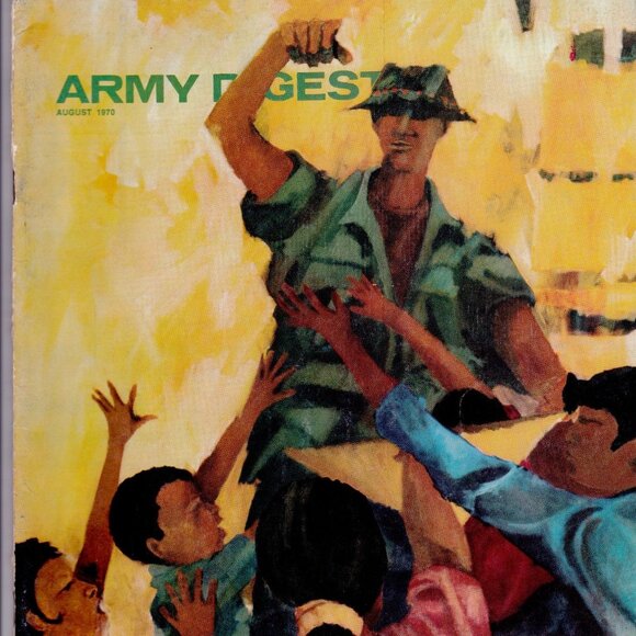 Army Digest | Other | Army Digest August 97 Vietnam War Paratroopers ...